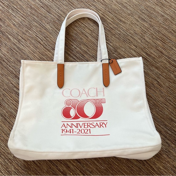 Coach | Bags | Coach 8th Anniversary Shoulder Bag Tote 9412021 Recycled ...